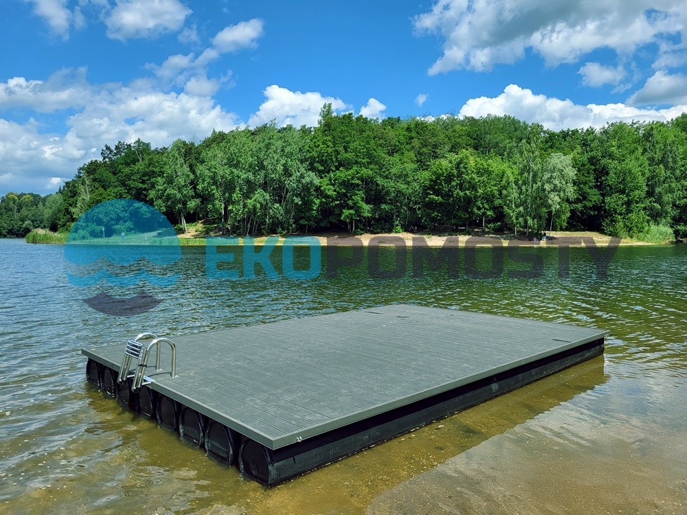Pomost pływający platforma pływająca tratwa | Szczecin | Kup teraz na ...