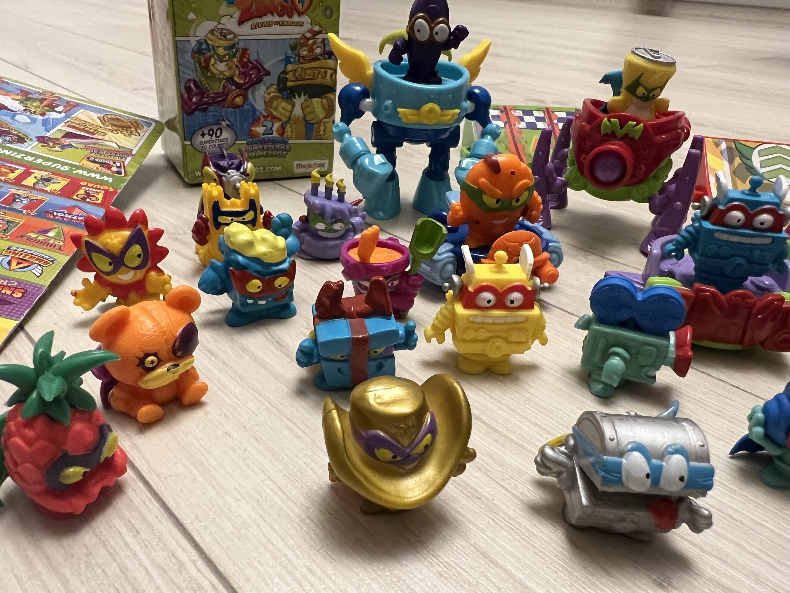Super Zings 3 roboty pojazdy 20 figurek | Rypin | Kup teraz na Allegro ...