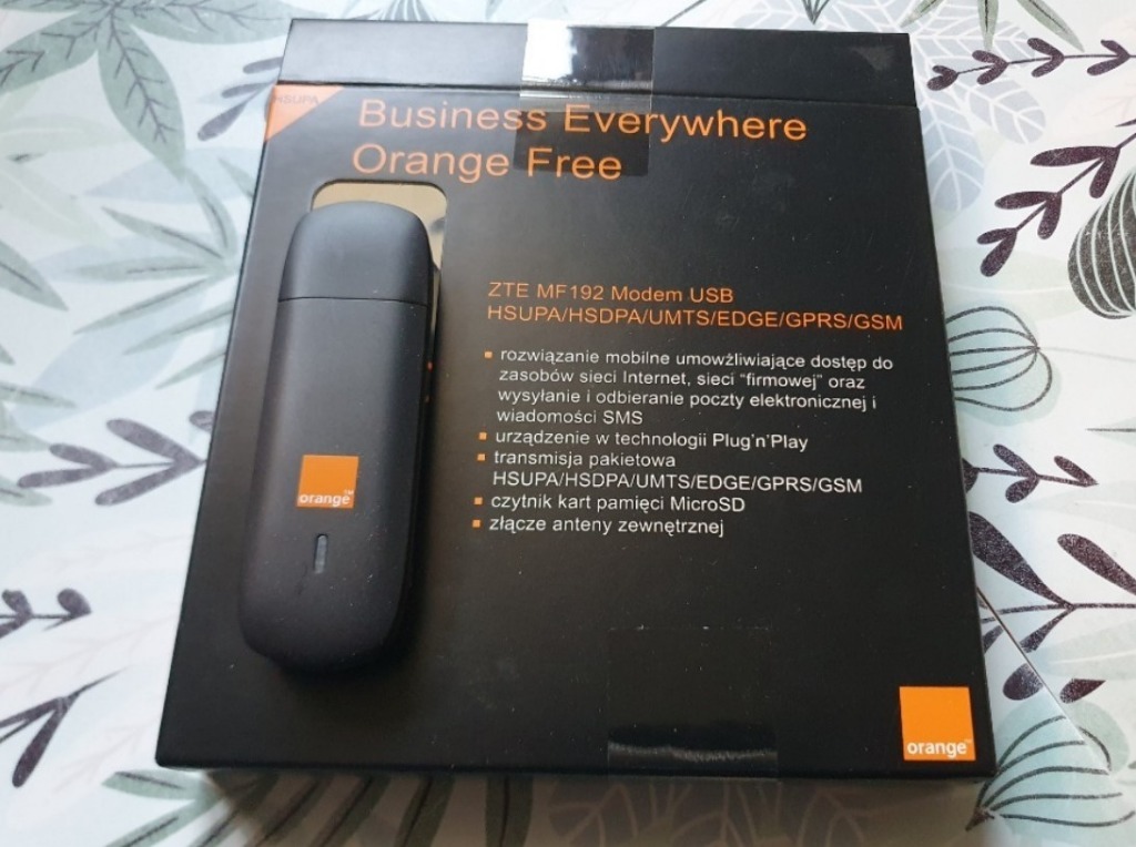 Modem usb zte mf192 | Pszczyna | Kup teraz na Allegro Lokalnie