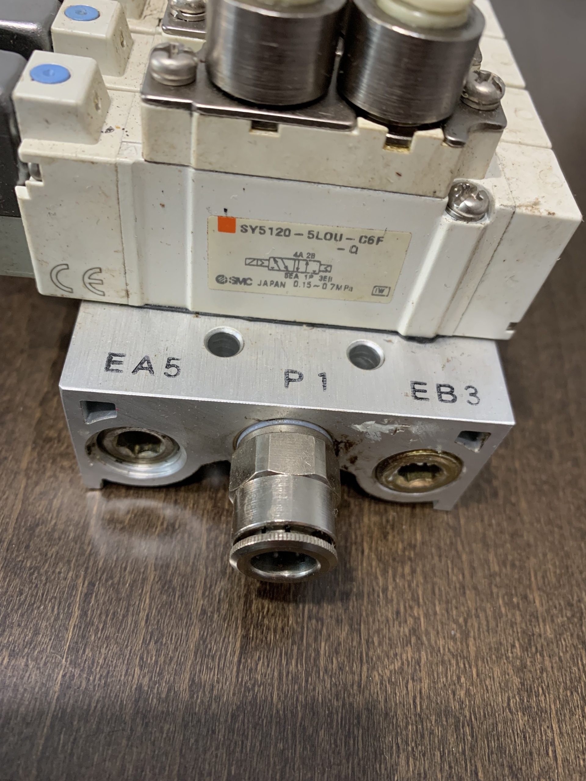 SMC EB3 P1 EA5. SY5120-5LOU-C6F-Q Elektrozawór | Warszawa | Ogłoszenie na Allegro Lokalnie