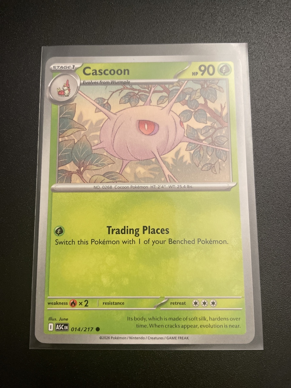 Cascoon 014/217 Ascended Heroes Pokemon TCG | Zielona Góra | Kup teraz ...