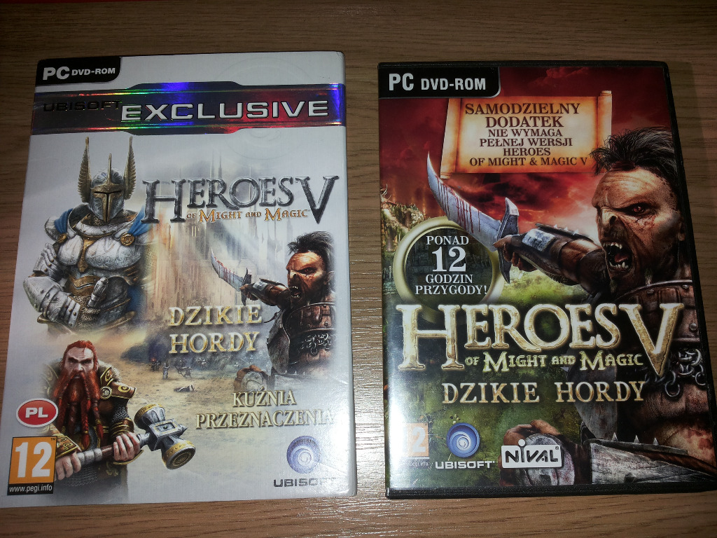 Heroes of Might and Magic V PL + Dzikie Hordy | Gdańsk | Kup teraz na ...