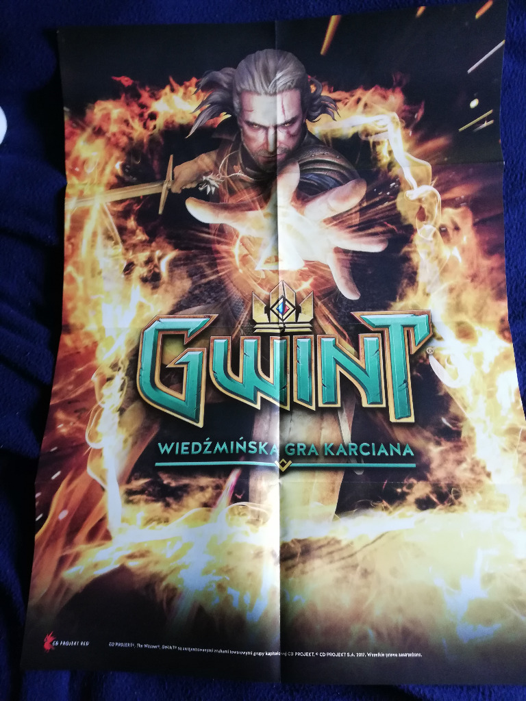 Gwint: Wiedźmińska gra karciana plakat | rybnik | Kup teraz na Allegro ...