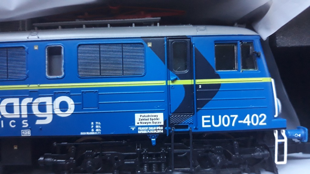 Lokomotywa elektryczna EU07-402 PKP CARGO | Kraków | Ogłoszenie na Allegro Lokalnie