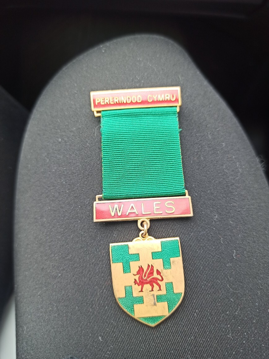 Medal Walia Vintage czerwony smok Gold | Skierniewice | Licytacja na ...