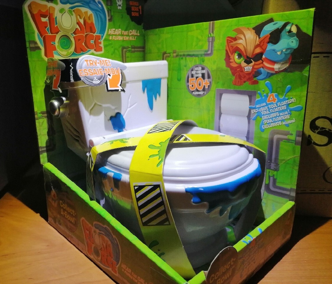 Flush Force Duża Toaleta i 4 figurki | Ożarów Mazowiecki | Kup teraz na ...