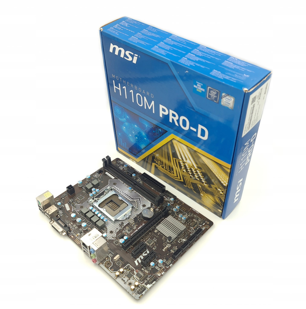 Płyta główna MSI H110M PRO-D socket 1151 Micro ATX | Gorzupia | Kup ...