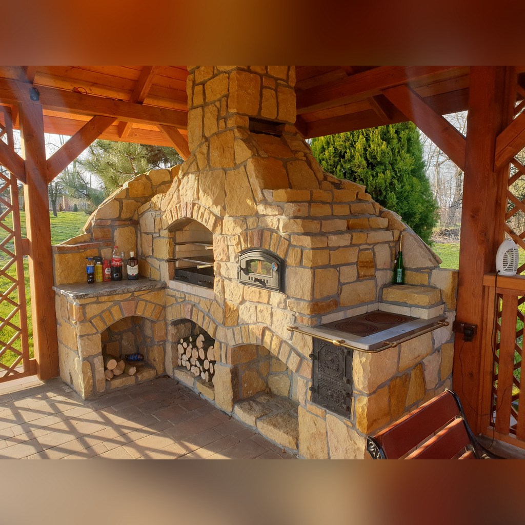 Gril Murowany Grill Ogrodowy Piec Chlebowy Fajerki | Busko-Zdrój | Kup ...