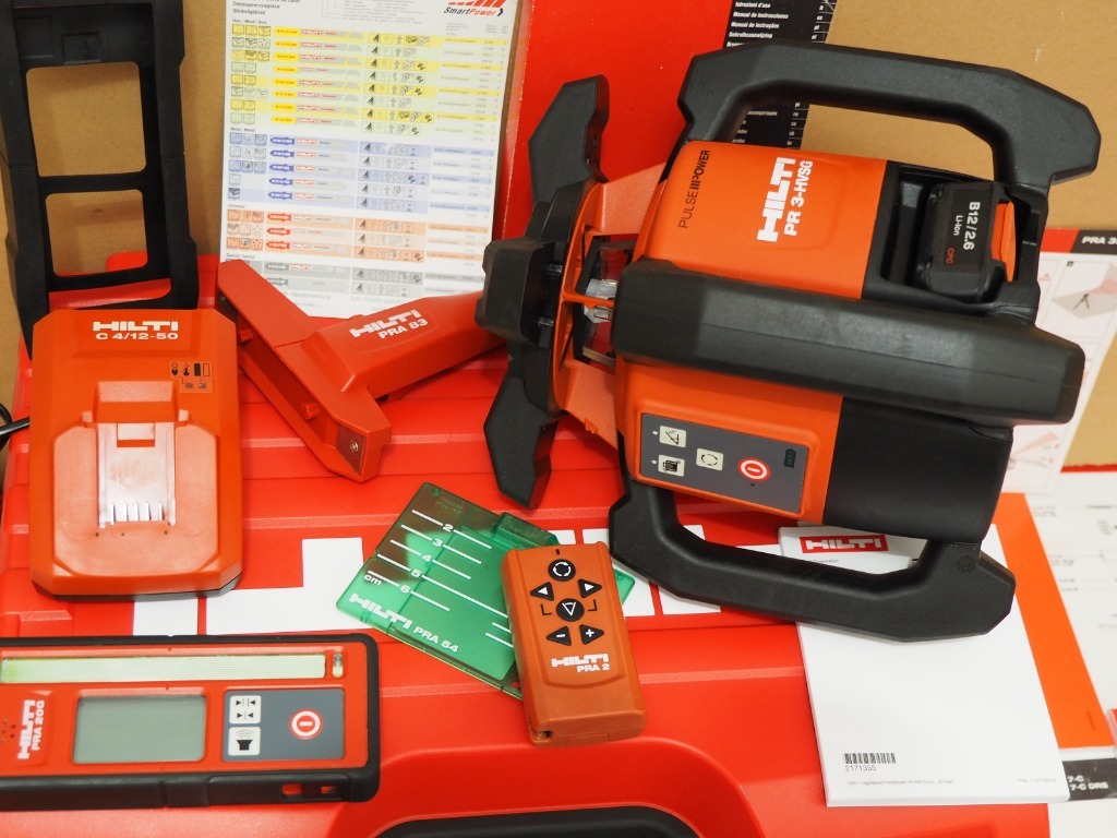 HILTI PR 3 HVSG niwelator Zielony pilot statyw geo | Kuleszówka ...