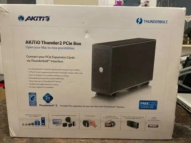 AKiTiO Thunder2 PCIe Box pełen | Gdańsk | Kup teraz na Allegro Lokalnie