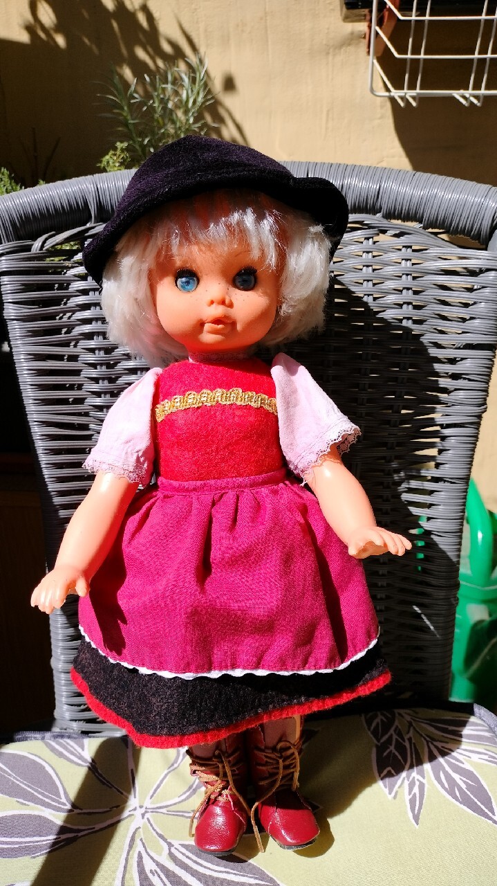 STARA LALKA POLSKA PRL SYGNOWANA PEW | Czeladź | Kup teraz na Allegro ...