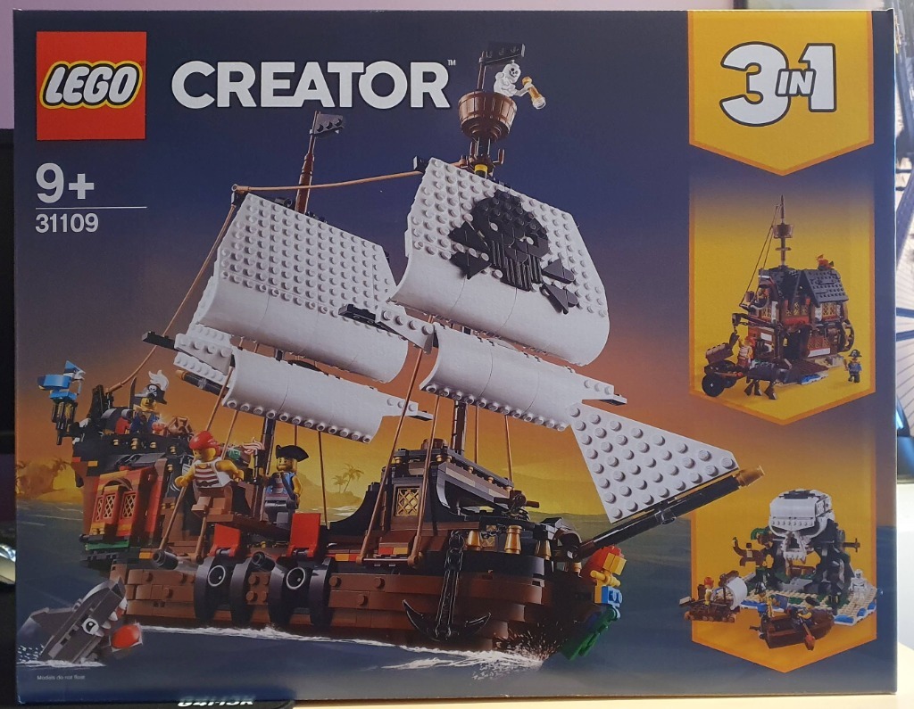 Lego Statek Piracki - Klocki LEGO - sklep Allegro.pl