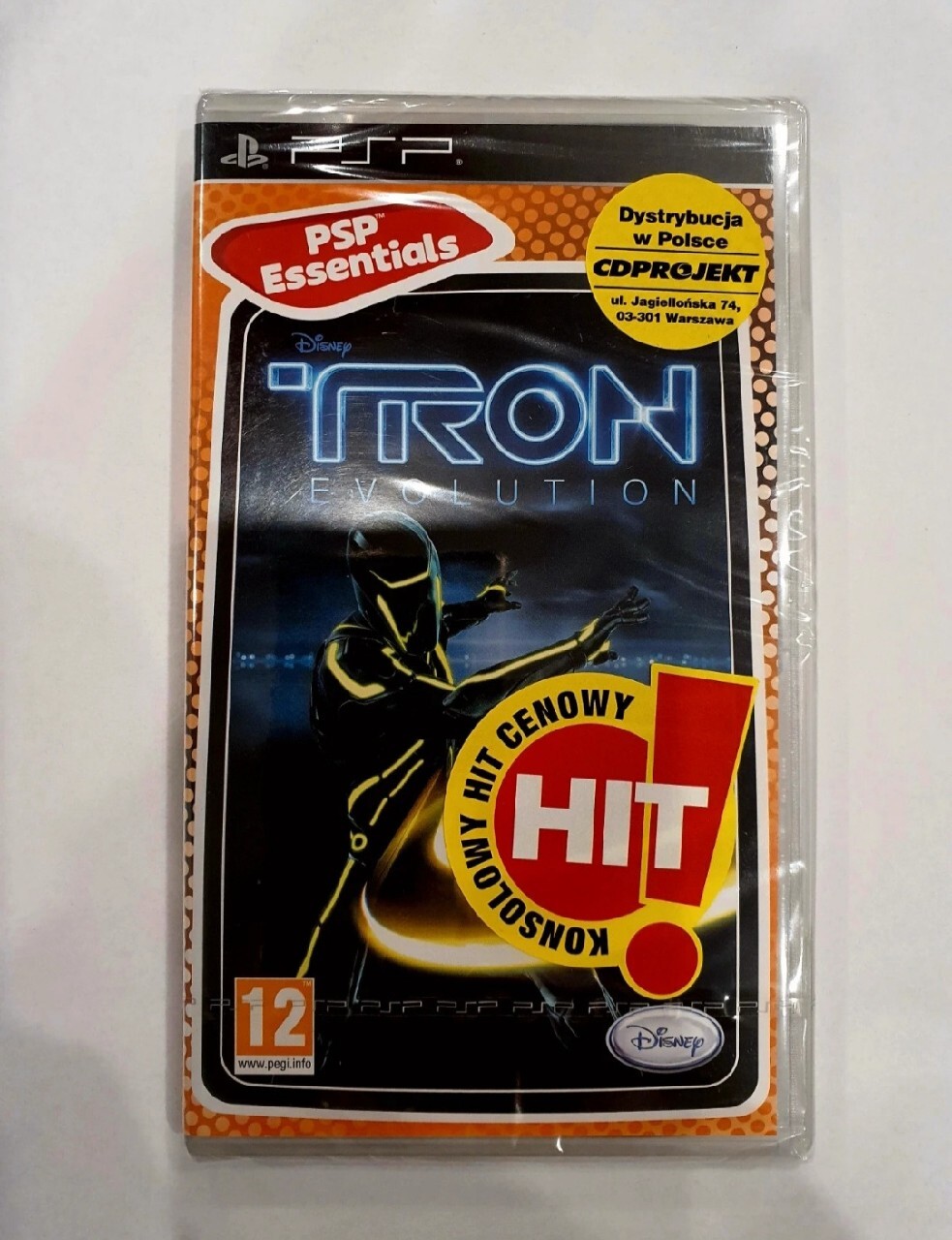 TRON psp Evolution PlayStation Portable Nowa CDPROJEKT dystrybutor ...