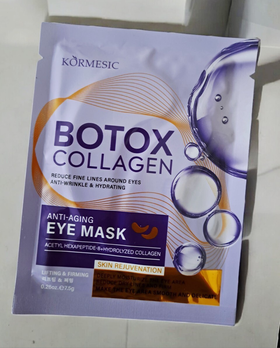 Maska pod oczy botox i collagen | Rzepin | Kup teraz na Allegro Lokalnie