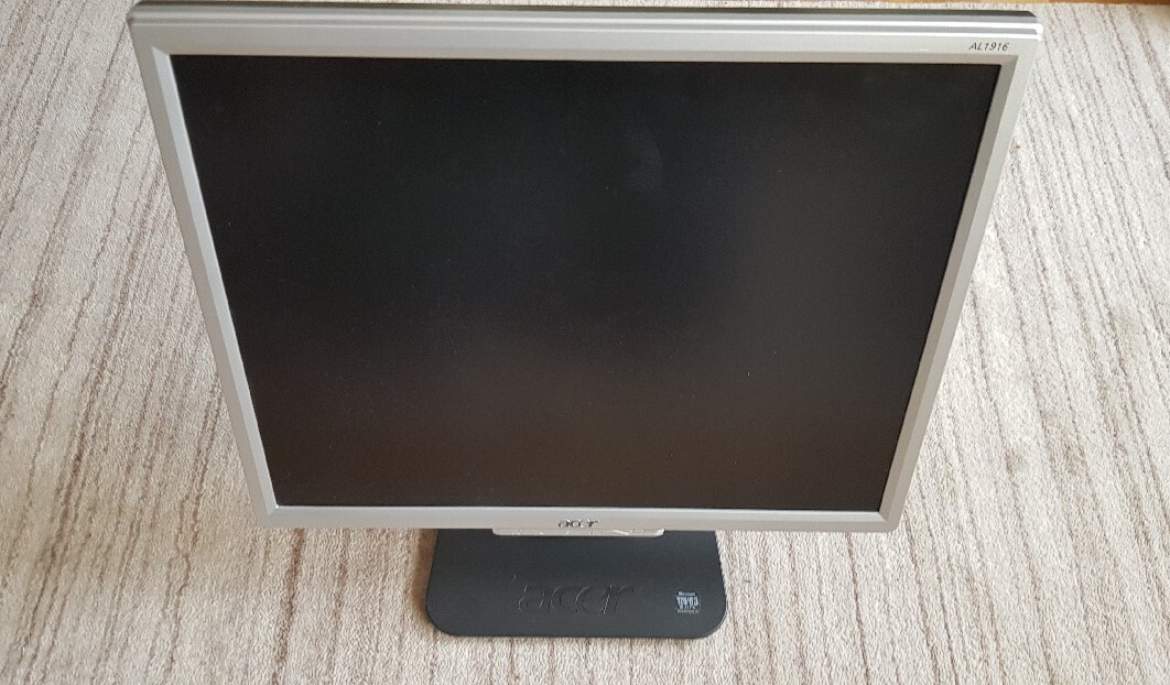 Acer AL1916 / 19'' / 1280x1024 AL1916A VGA SPRAWNY | Wrocław | Kup ...