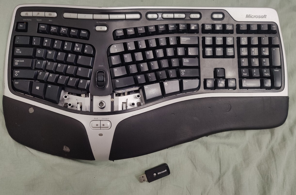 Klawiatura Microsoft Wireless Ergonomic Keyboard 7000 | Wrocław | Kup ...