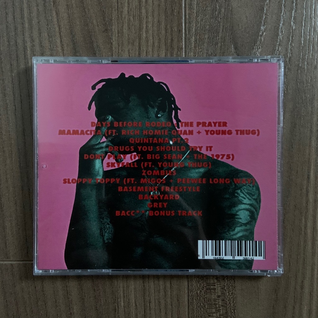 Travis Scott Days Before Rodeo