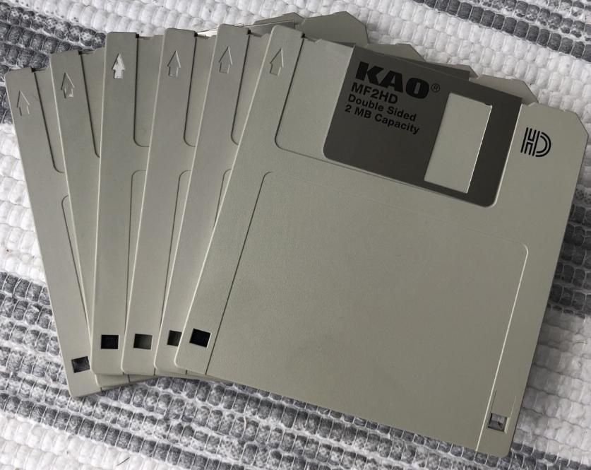 KAO Dyskietka FDD 3 5" Micro Floppy Disk Made in Canada | Warszawa ...