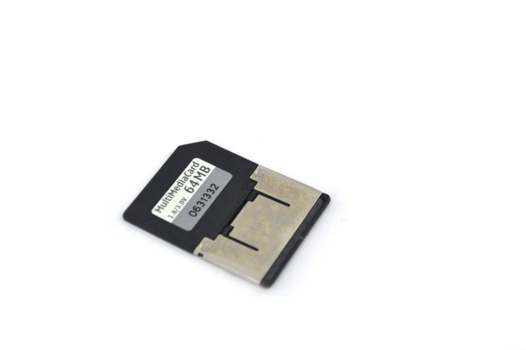 MMC Mobile 64MB z przedłużką karta pamięci dwunapięciowa Multimedia ...