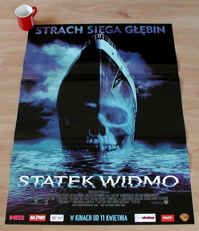 STATEK WIDMO GHOST SHIP 2002 Plakat kinowy Horror | Strzelin | Kup ...