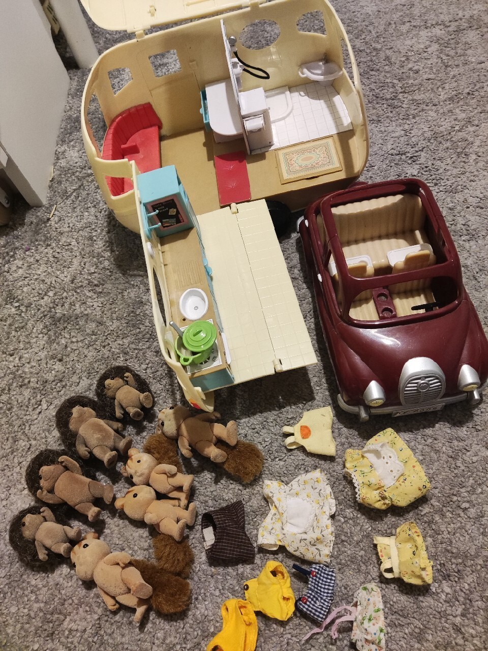 Sylvanian Families przyczepa, auto + gratisy | Elbląg | Kup teraz na ...