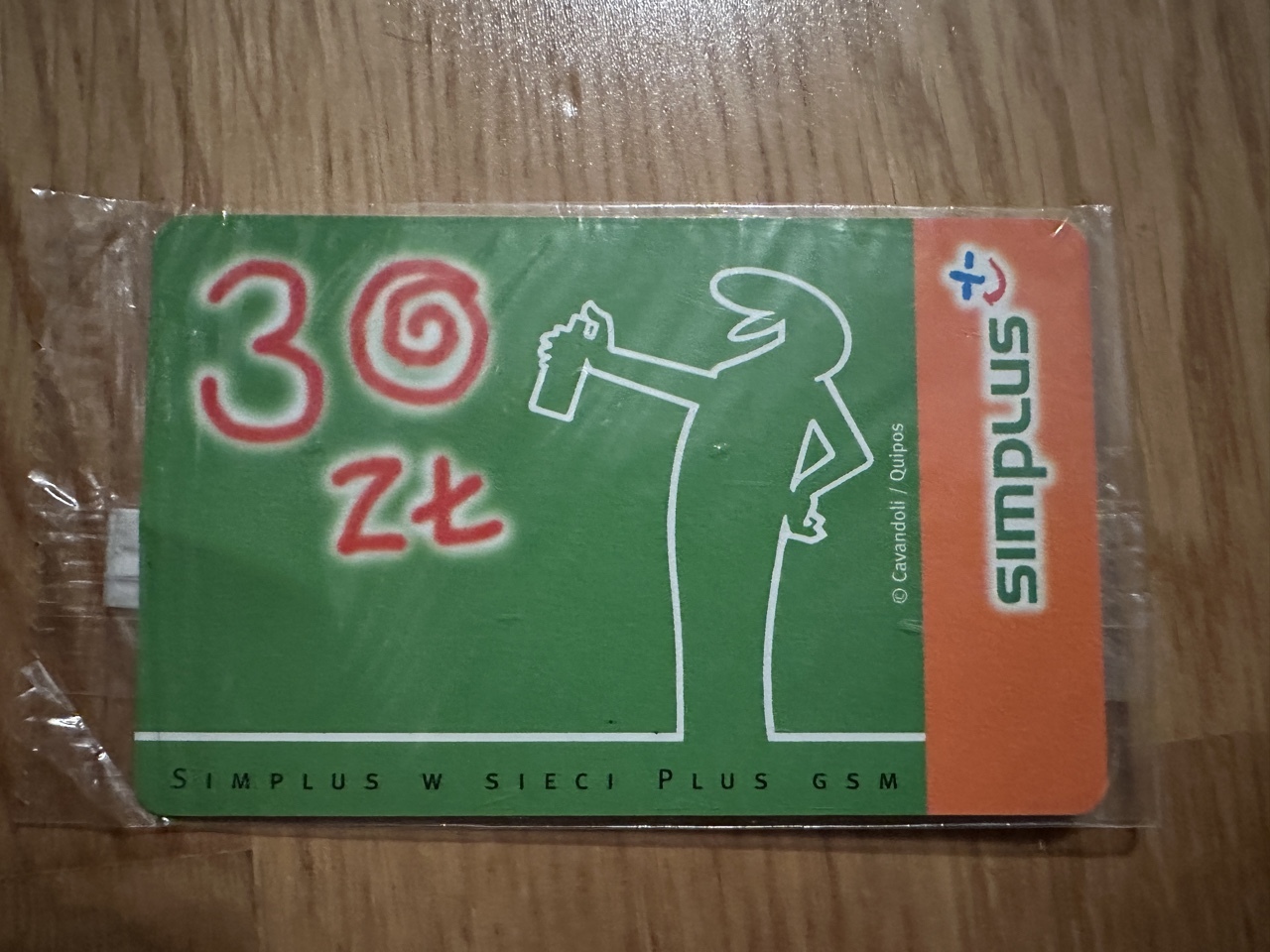 Karta kolekcjonerska PREPAID simplus | Warszawa | Ogłoszenie na Allegro Lokalnie