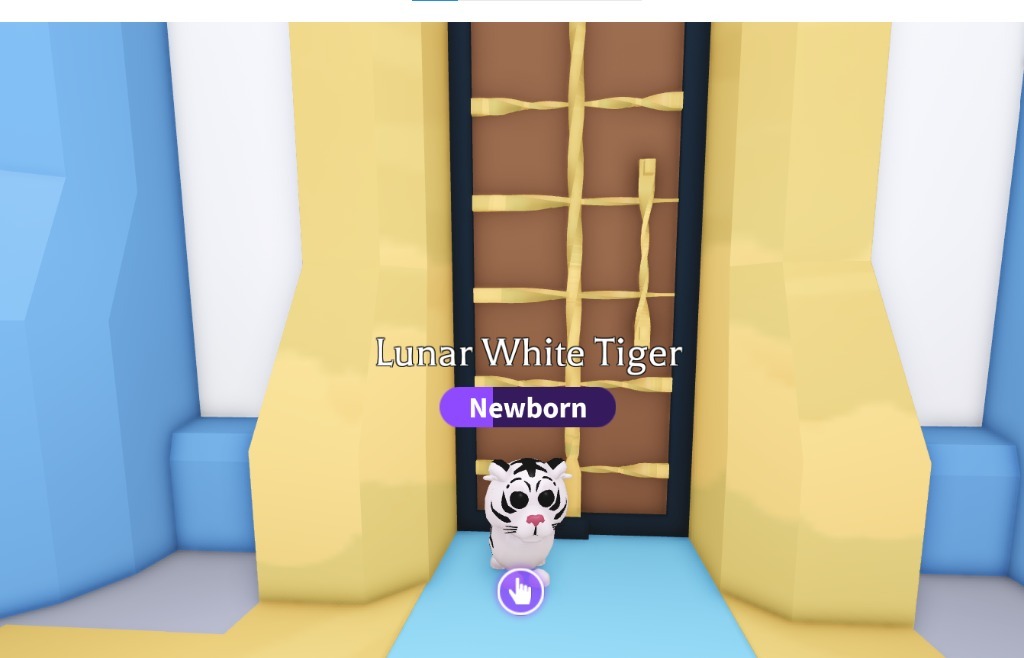 ROBLOX ADOPT ME White Lunar Tiger | Koszalin | Kup teraz na Allegro ...