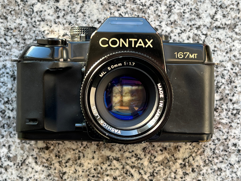 Contax 167MT plus super obiektyw gratis | Warszawa | Kup teraz na ...