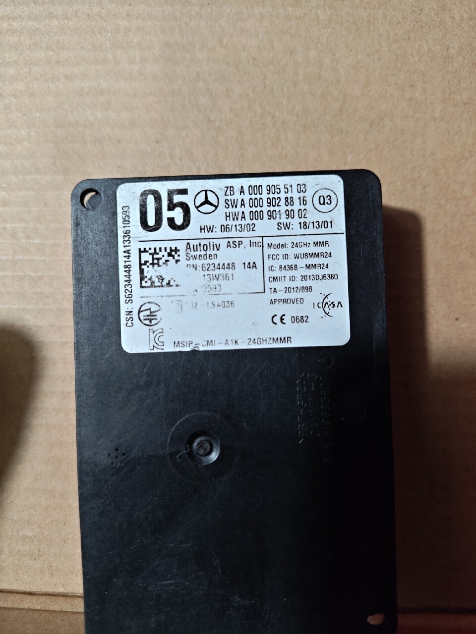 Radar distronic Mercedes A0009055103 | Toruń | Kup teraz na Allegro ...