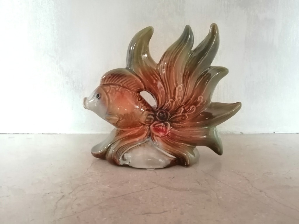 ryba welonka, rzeźba, figurka, PRL | Kłaj | Kup teraz na Allegro Lokalnie