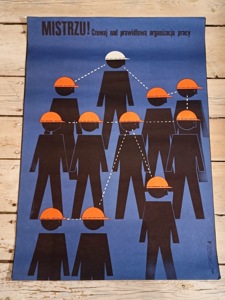 Inalne plakaty BHP PRL | Opole | Kup teraz na Allegro Lokalnie