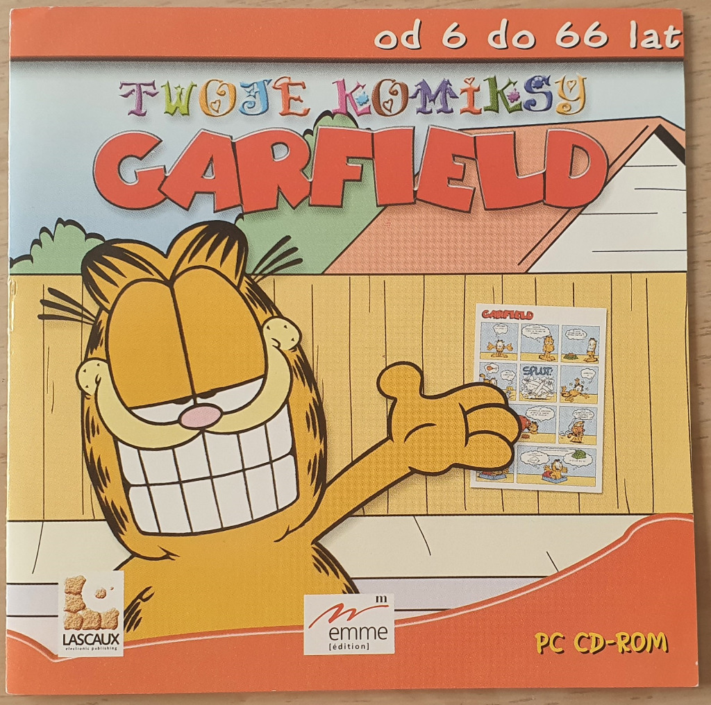 Garfield - Twoje Komiksy - Emme Lascaux PC CD-ROM | Warszawa | Kup ...