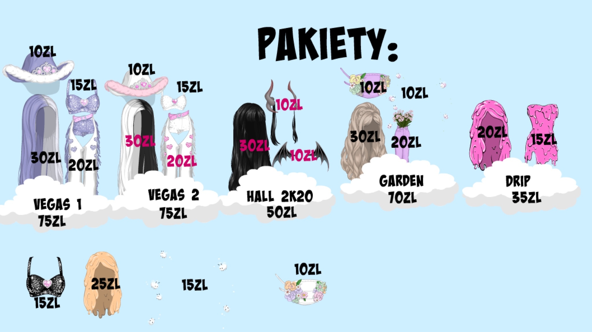 Unikaty MSP MovieStarPlanet drip, pixel, ink, geo | Somonino | Kup ...