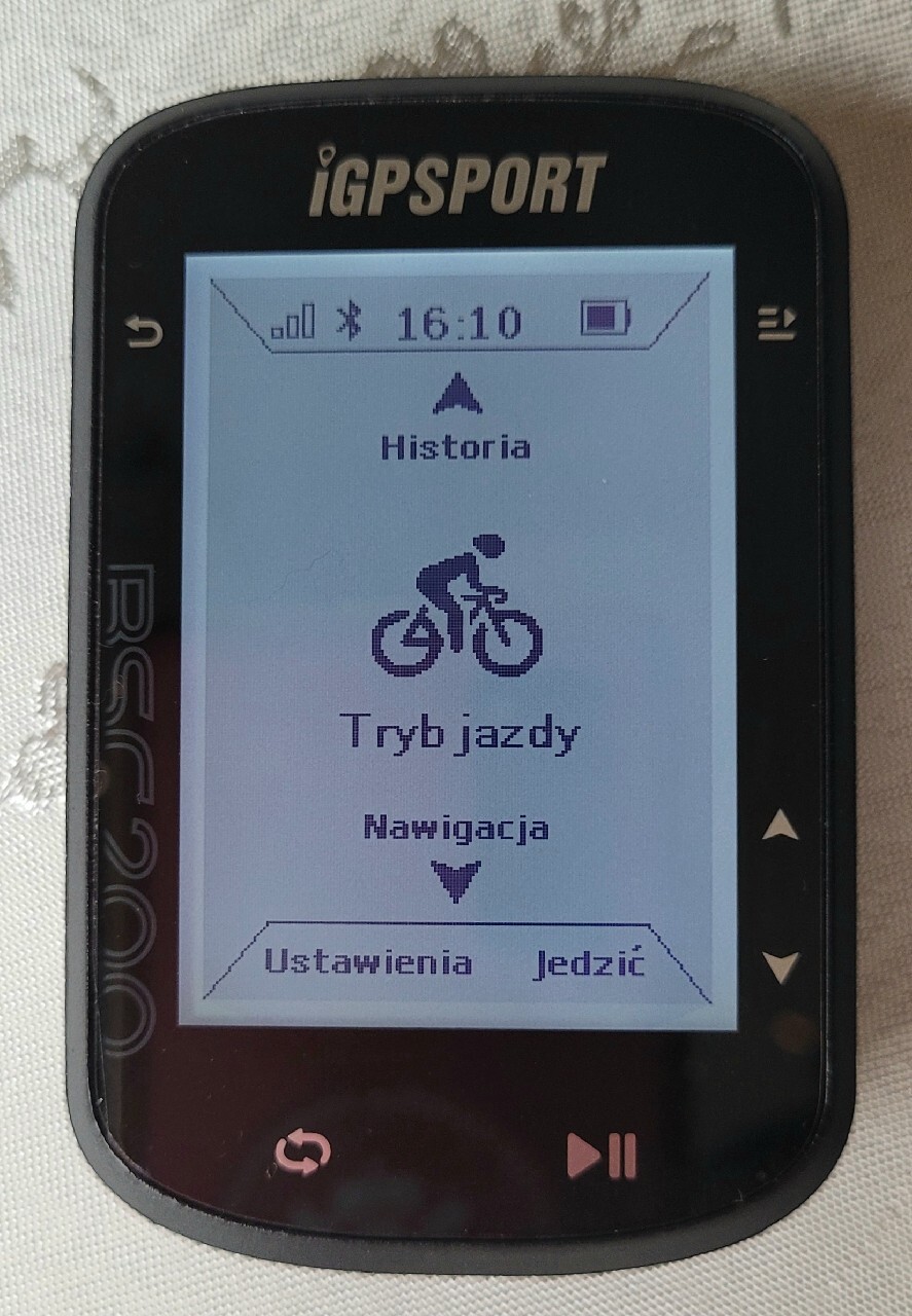 Licznik rowerowy iGPSPORT BSC200 z nawigacją GPS | Włocławek | Kup ...