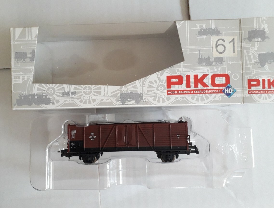 Wagon węglarka PIKO, Wddo z burtami drewnianymi | Poznań | Licytacja na ...