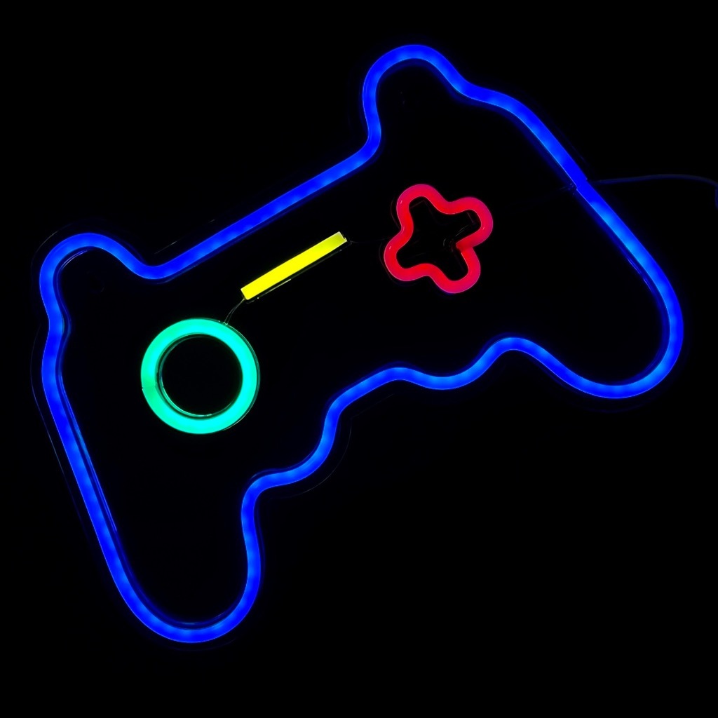 Neon LED Pad, PS5, Playstation, lampka, na ścianę | Suwałki | Kup teraz ...