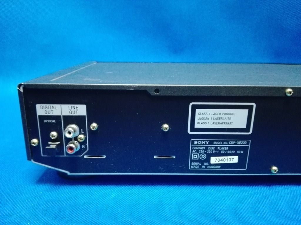 Odtwarzacz CD Sony CDP-XE220 / Optical out | Legnica | Kup teraz na Allegro Lokalnie