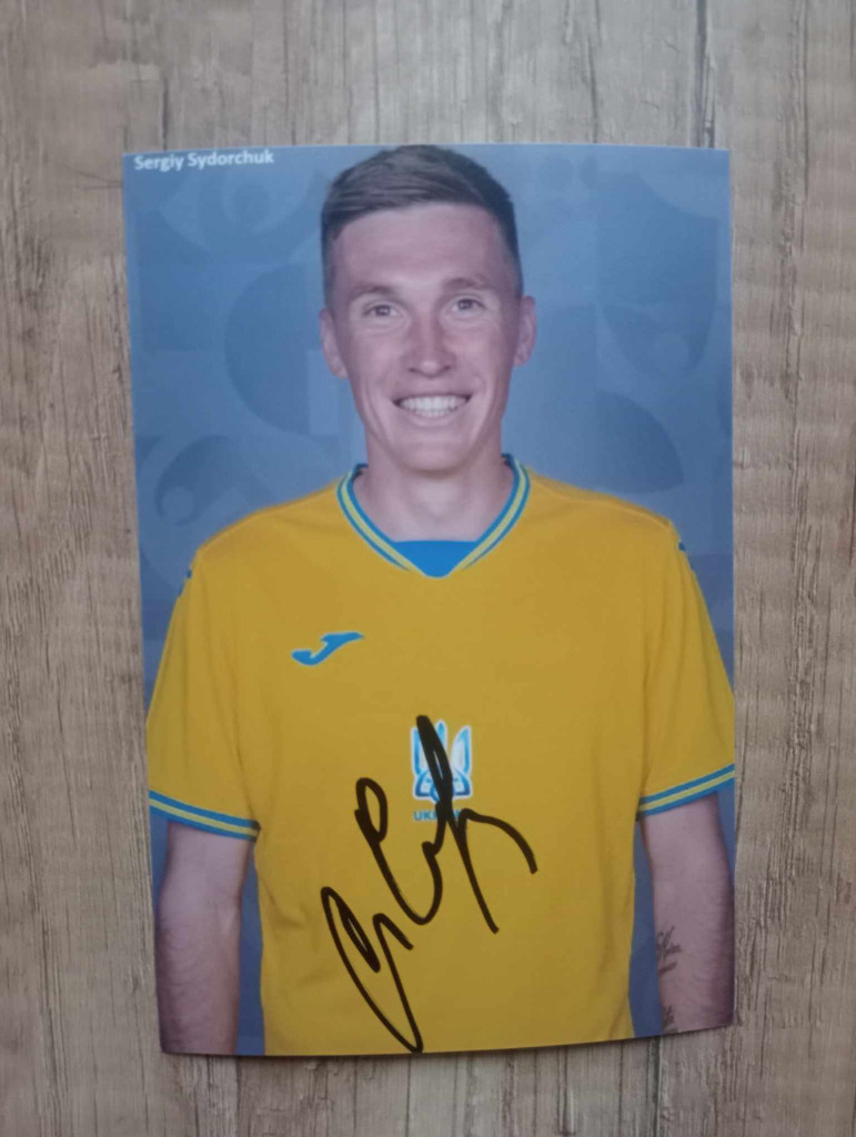 Sergiy Sydorchuk autograf UKRAINA | Gliwice | Kup teraz na Allegro Lokalnie Sergiy Sydorchuk autograf UKRAINA | Gliwice | Kup teraz na Allegro Lokalnie