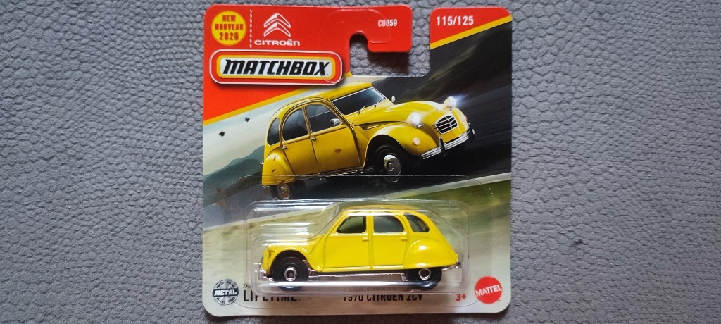 MATCHBOX Citroen 2CV 1970 NEW 2025 | Lublin | Kup teraz na Allegro Lokalnie