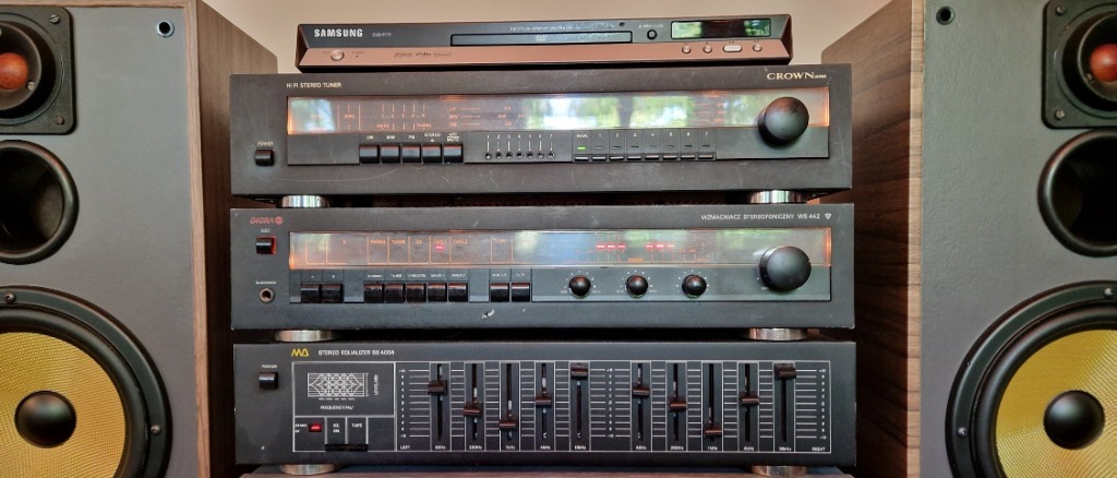 Wieża UNITRA DIORA z magnetofonem Technics RSTR333 Klasyk PRL Zamiana ...