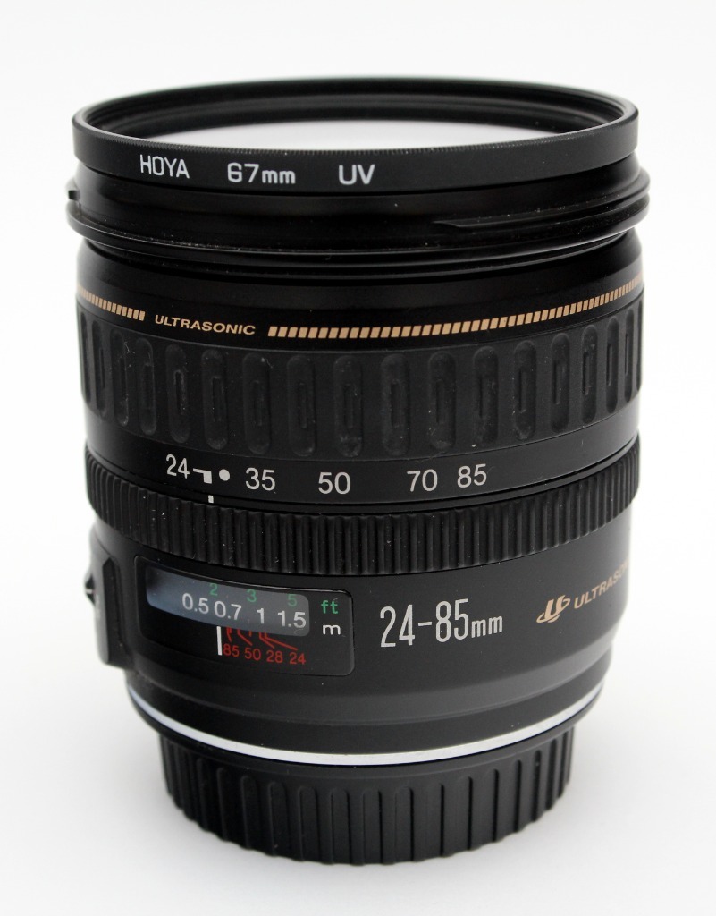CANON EF 24-85 3.5-4.5 HOYA UV + Sample ! | Lubin | Kup teraz na ...