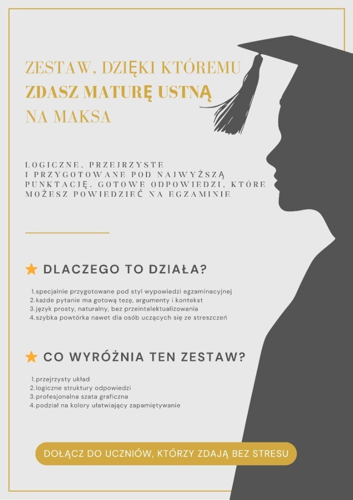 Opracowanie Pytania Jawne Matura Ustna 2026 | poziom CKE | Katowice ...