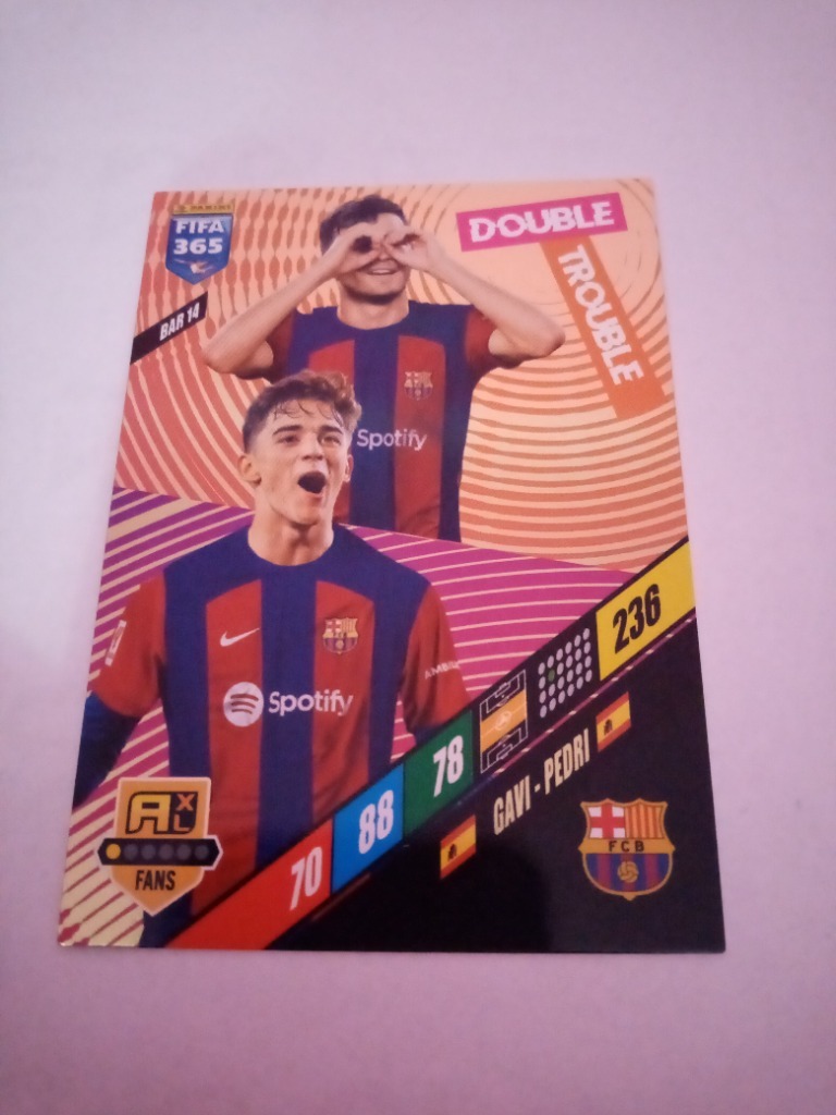 * Fifa 365 2024 GAVI PEDRI BAR 14 | Sosnowiec | Kup teraz na Allegro ...