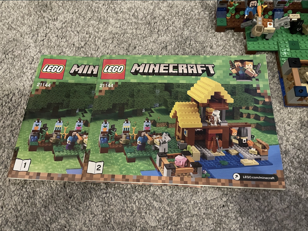 Lego Minecraft 21144 wiejska chata , stan jak nowa | Wroclaw | Kup ...