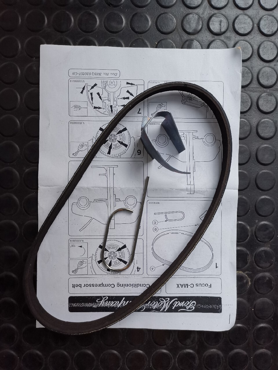 Oryginalny Nowy Pasek Wielorowkowy Ford 1346034 | Łódź | Kup teraz na ...