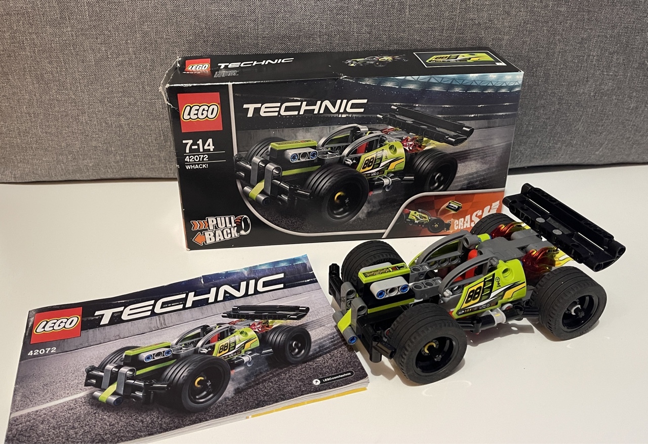 LEGO Technic 42072 Żółta wyścigówka komplet | Gdańsk Oliwa | Kup teraz ...