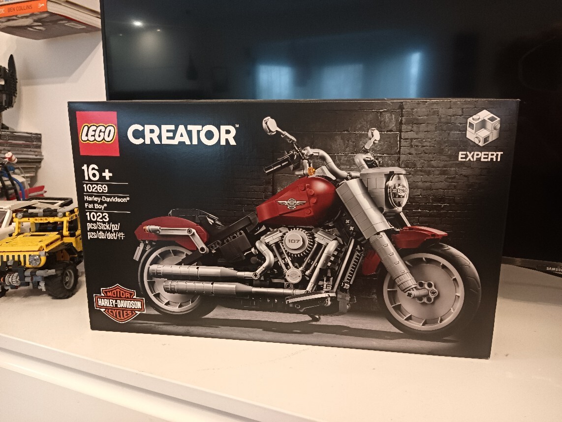 Lego Creator Expert 10269 Harley Davidson Fat Boy | Wschowa | Kup teraz ...