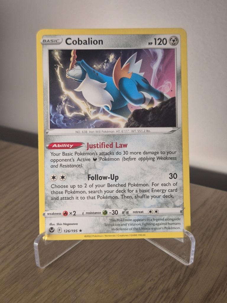 Karta Pokemon TCG: Cobalion (SIT 126) | Gostyń | Kup teraz na Allegro ...