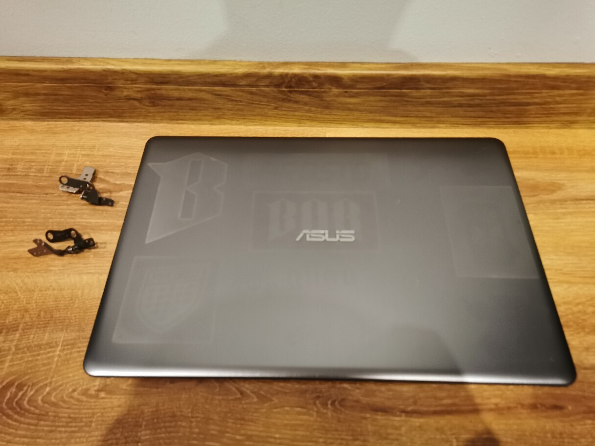 Asus N580 X580 N580VD zawiasy klapa matrycy | Orzechowo | Kup teraz na ...