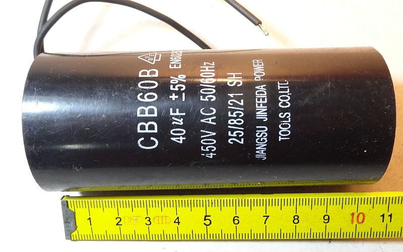 Kondensator CBB60B 40uF 450V AC | Brzoza | Kup teraz na Allegro Lokalnie